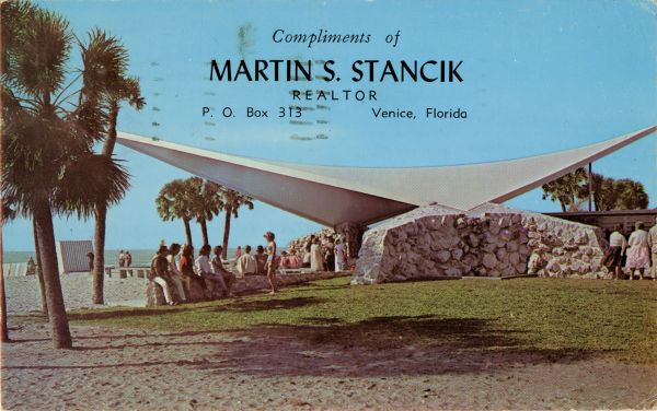 Florida Memory - Pavilion on Venice Beach.